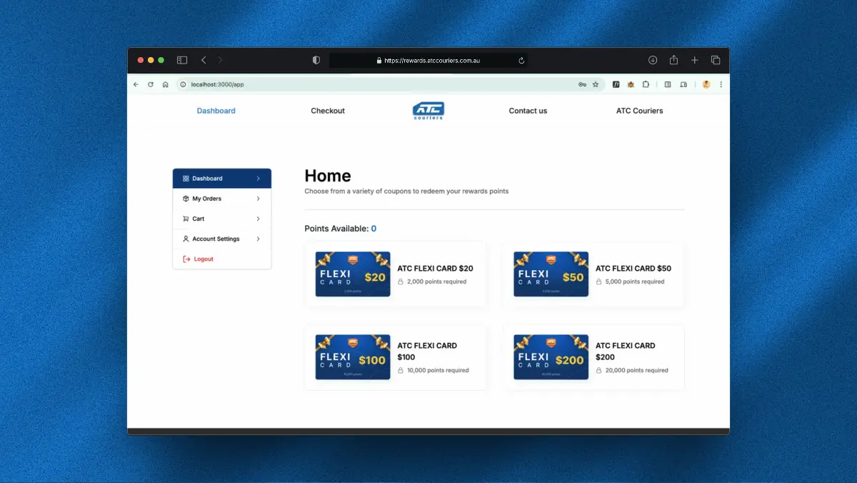 ATC Reward Point System | Projects
